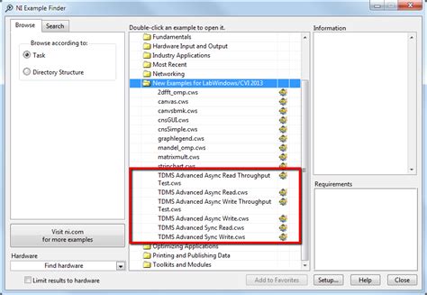 labwindows cvi tip write data to disk faster with tdms advanced api