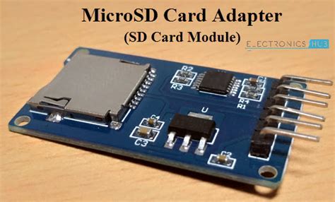 arduino sd card module interface hook up guide and data