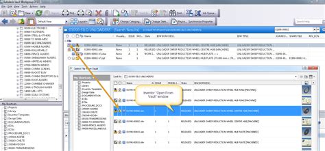 confusing vault status icons between inventor vault add in and vault