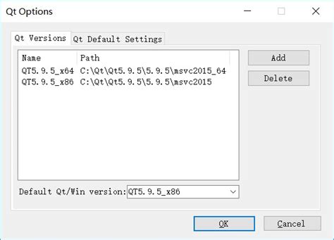 vs2015 qt5 9 5调试进qt源码的环境搭建【debugging qt——step into qt source code】 qt 5