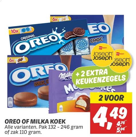 Oreo Of Milka Koek Aanbieding Bij Dekamarkt