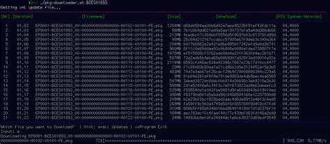 linux pkg downloader sh bash script psx place