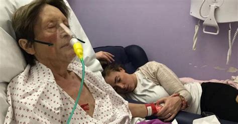 Womans Photo Dying Mother Facebook – Save Nhs Labour
