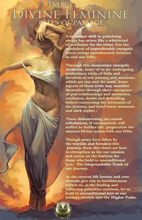 Divine Feminine Rites Of Passage Divine Feminine Spirituality Divine