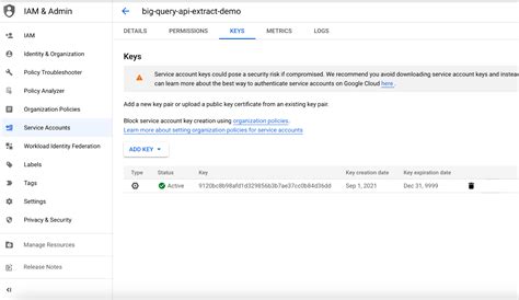 connect to bigquery with the python api client example script census