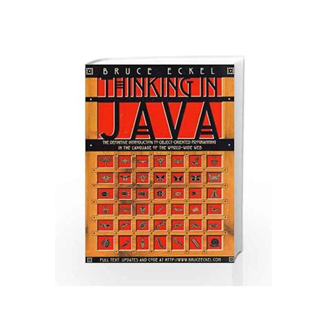 thinking in java by bruce eckel buy online thinking in java book at