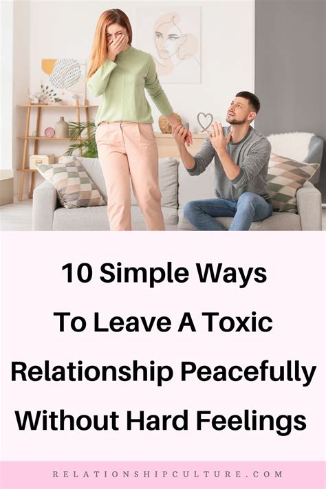 How To Leave A Toxic Relationship Peacefully Relationship Culture