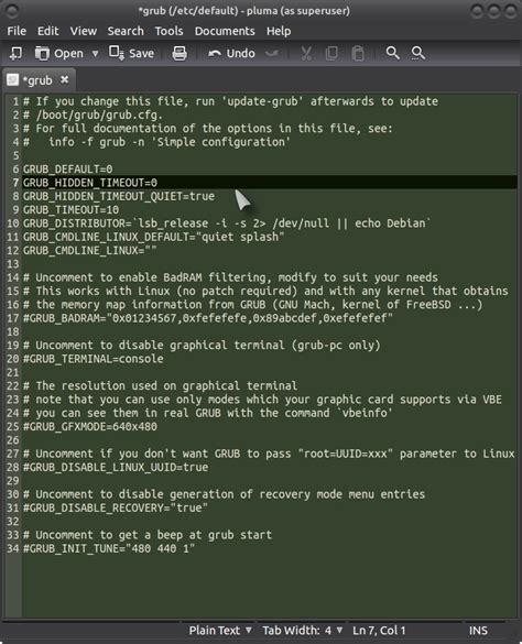 how to show grub menu in ubuntu with only a single os installed tips