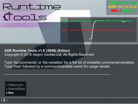ade runtime tools ツール unity asset store