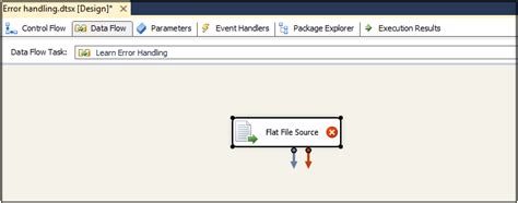 an overview of error handling in ssis packages
