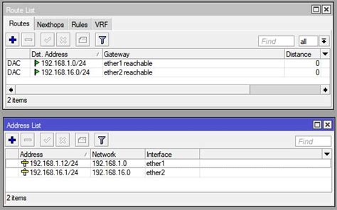 cara konfigurasi static routing 2 router mikrotik monitor teknologi