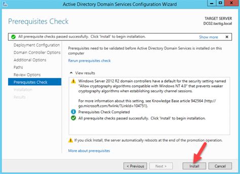 add additional domain controller to existing domain step by step tactig