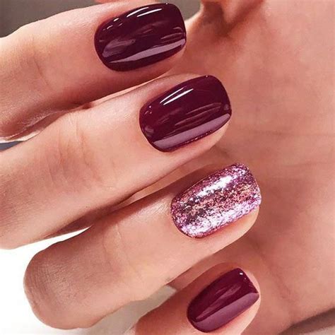 30 Stunning Burgundy Nails Designs Fall Burgundy Nails Wine Red
