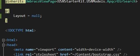 cannot bind source type umbracowebmodelsrendermodel to model type