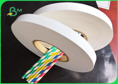 24mm 31mm 26gsm 28gsm 31gsm Fda Drinking Straw Wrapping Paper 4000