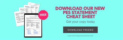 How To Write A Pes Statement With Sample Pes Statements Dietitian