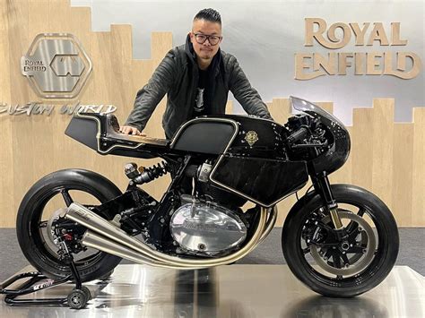 Royal Enfield Continental Gt 650 Modified Into A Pure Bred Cafe Racer