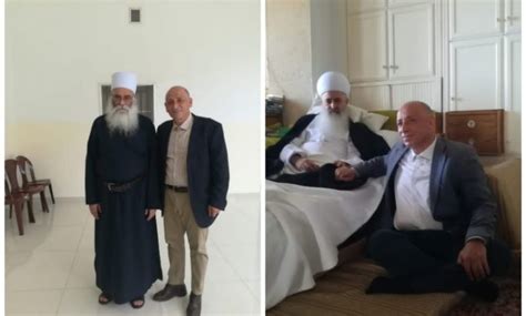ذبيان زار المرجعين الروحيين الشيخين أبو يوسف أمين الصايغ وأبو سعيد أنور