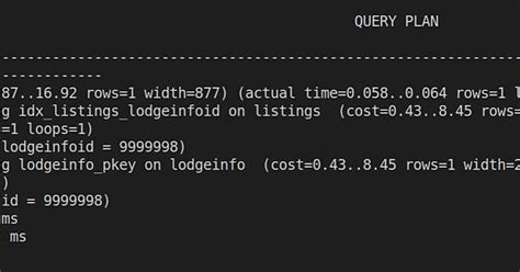 postgres query speed album on imgur