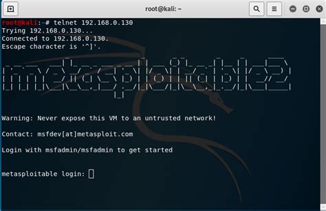 metasploitable 2 ~ mrrootsec