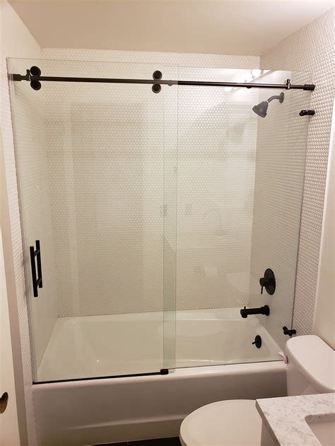 Aq Glass Frameless Sliding Shower Doors Phoenix Arizona