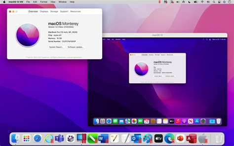 yes you can run macos monterey in a vm on mac with intel and apple m1 chip