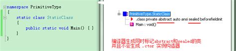 type c based and member base and constant field property