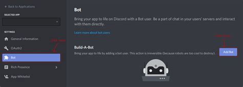creating a discord bot and getting a token · reactiflux discord irc wiki