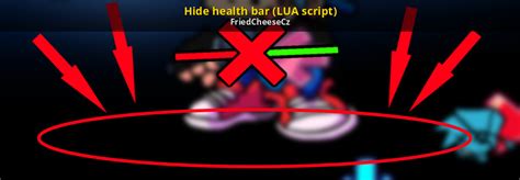 collections hide health bar lua script [friday night funkin