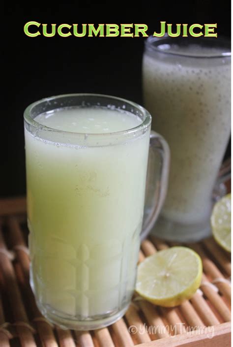 Cucumber Juice Recipe Cucumber Lemonade Recipe