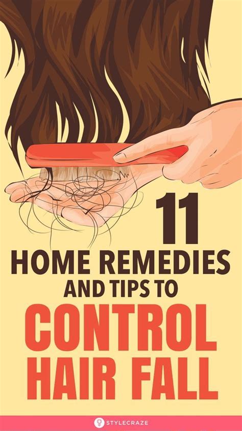 11 Home Remedies To Control Hair Fall Symptoms Treatments – Artofit