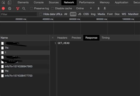 javascript axios get request returning get head as response stack