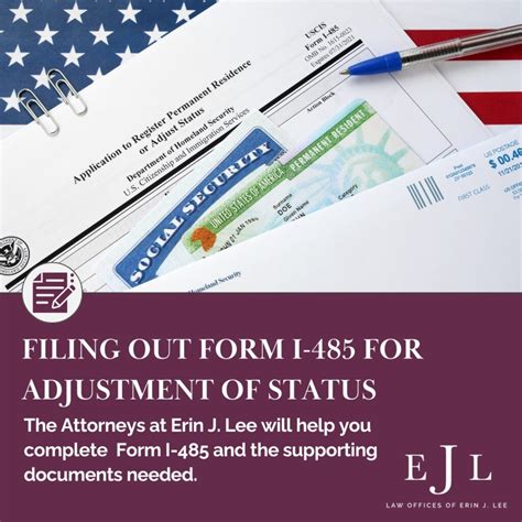 Adjustment Of Status Applying For A Green Card Form I 485