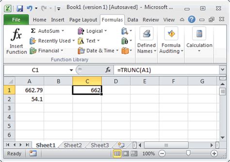 uso de la función trunc en microsoft excel tutoriales del boletín de