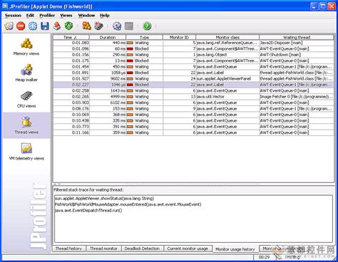 jprofiler 最好的java应用性能监控工具 java性能测试工具 java性能分析工具 官方最新版免费下载，jprofiler正版购买 慧都网