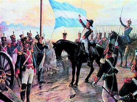 ¿por Qué Manuel Belgrano Creó Una Bandera Celeste Y Blanca Diario 26