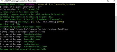 ajax in laravel 6 create todo application in laravel 6