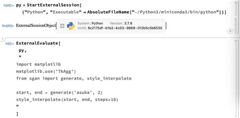 set conda as the default python interpreter in mathematica online