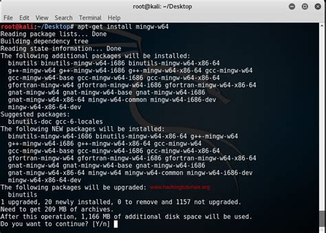 installing mingw w64 lcovasg
