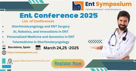 Ent Conferences Otolaryngology Ent Medicine Conferences