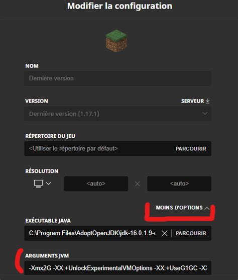 error java virtual machine launcher minecraft fr forum