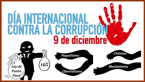 Este 9 De Diciembre Día Internacional Contra La Corrupción A Destacar