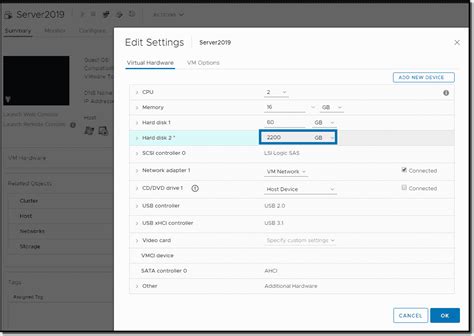 how to hot extend vmdk disk over 2 tb with vsphere 7 0 4sysops
