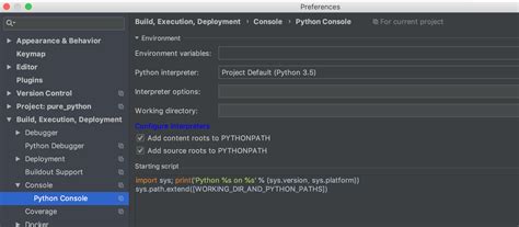 can t run python console filenotfounderror [winerror 3] the system