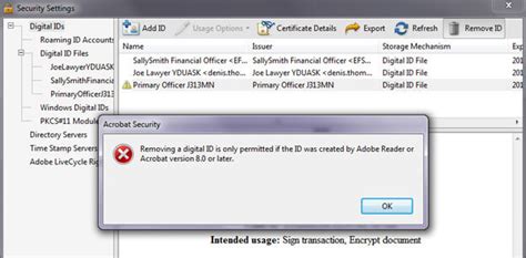 remove a digital certificate ltsa help