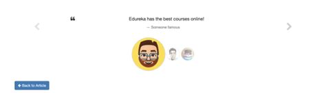 bootstrap testimonial slider example using html and css edureka