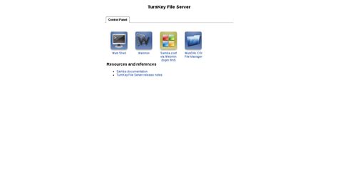 file server turnkey gnu linux