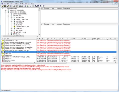 c reading an image exits with error code 1073741515 some dll not