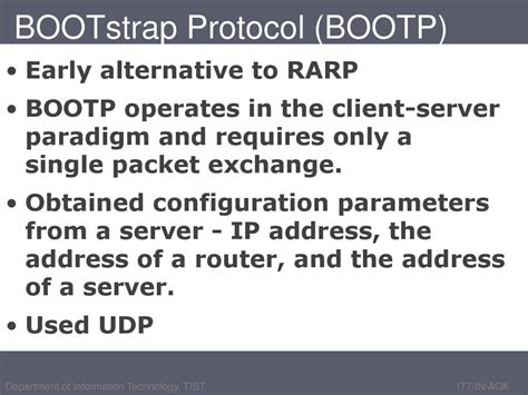 Bootstrap And Autoconfiguration Bootp Dhcp Ppt Download