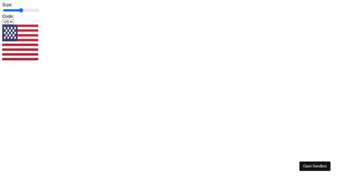 react flag kit simple example codesandbox
